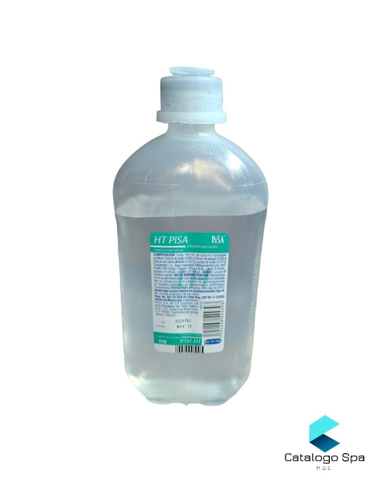 Ringer lactato 500 ml - 24 unidades - CATALOGO SPA
